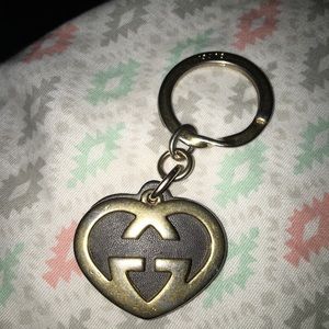 Gucci | Other | Authentic Gucci Heart Interlock Keychain | Poshmark